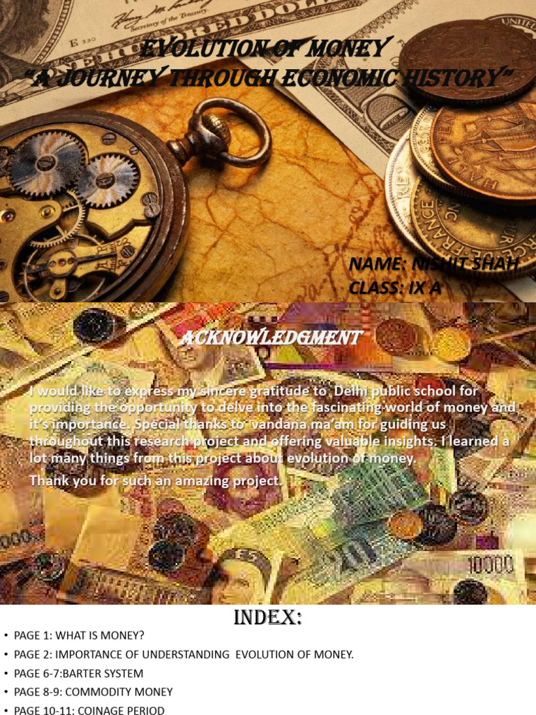 MONEY [Autosaved] | PDF | Money | Banknote