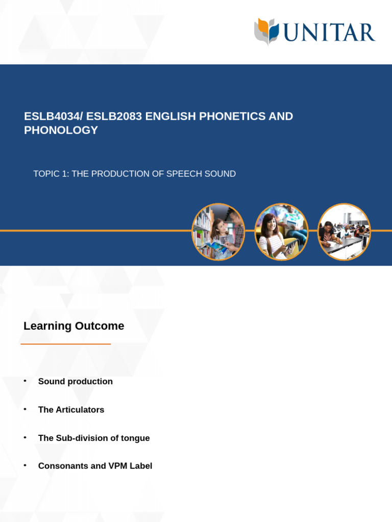 01 Production of Speech Sound | PDF | Speech | Phonetics