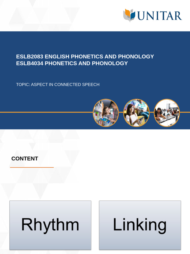 Connected Speech in English Phonetics | PDF | English Language | Syllable