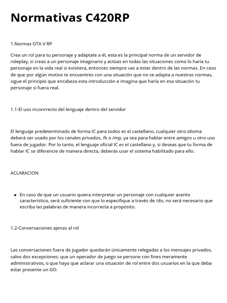 Normativas_C420RP | PDF