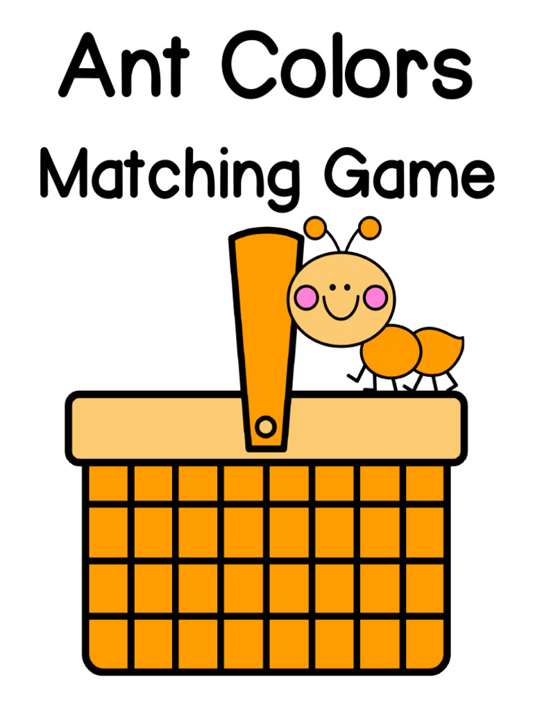 Ant Colors Matching Game | PDF