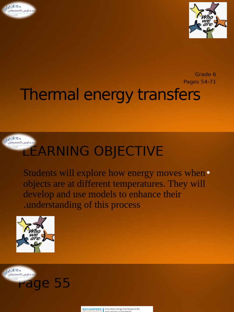Understanding Thermal Energy Transfer | PDF