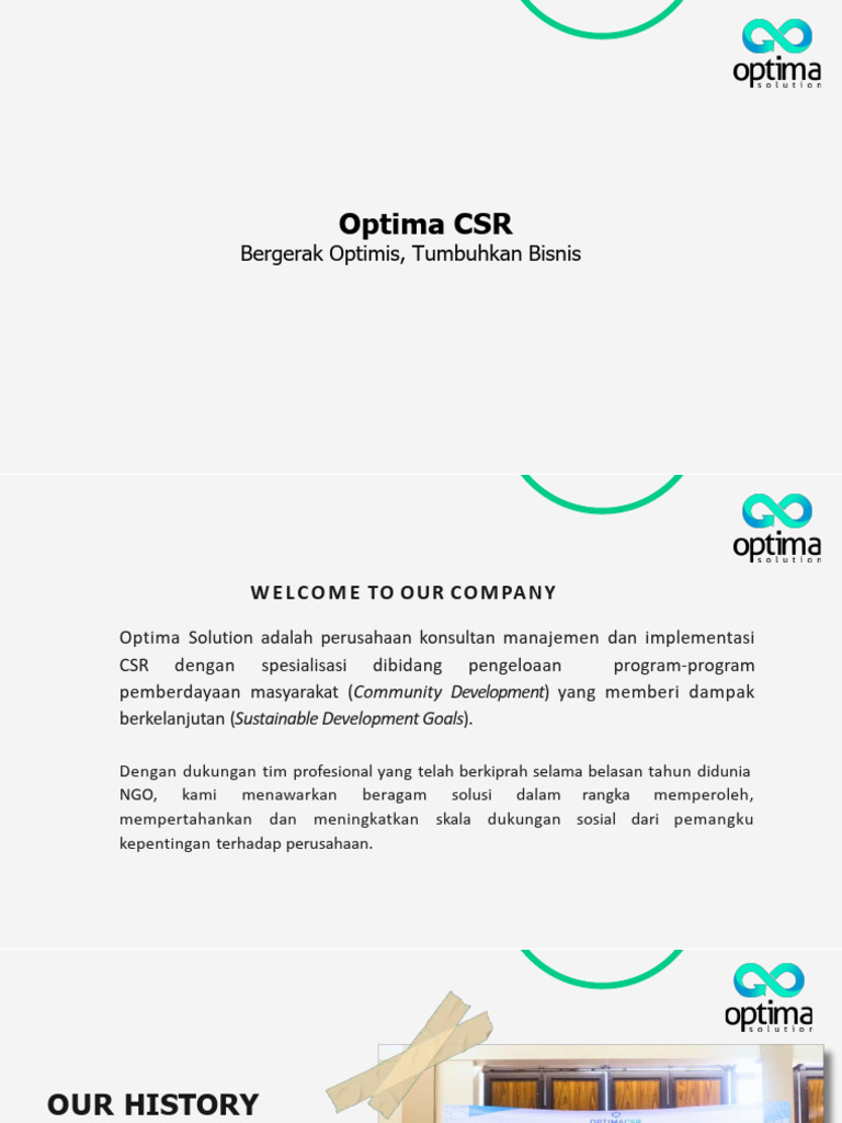 Company Optima SDGs | PDF