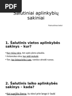 Sakinio Dalys (Teorija) | PDF