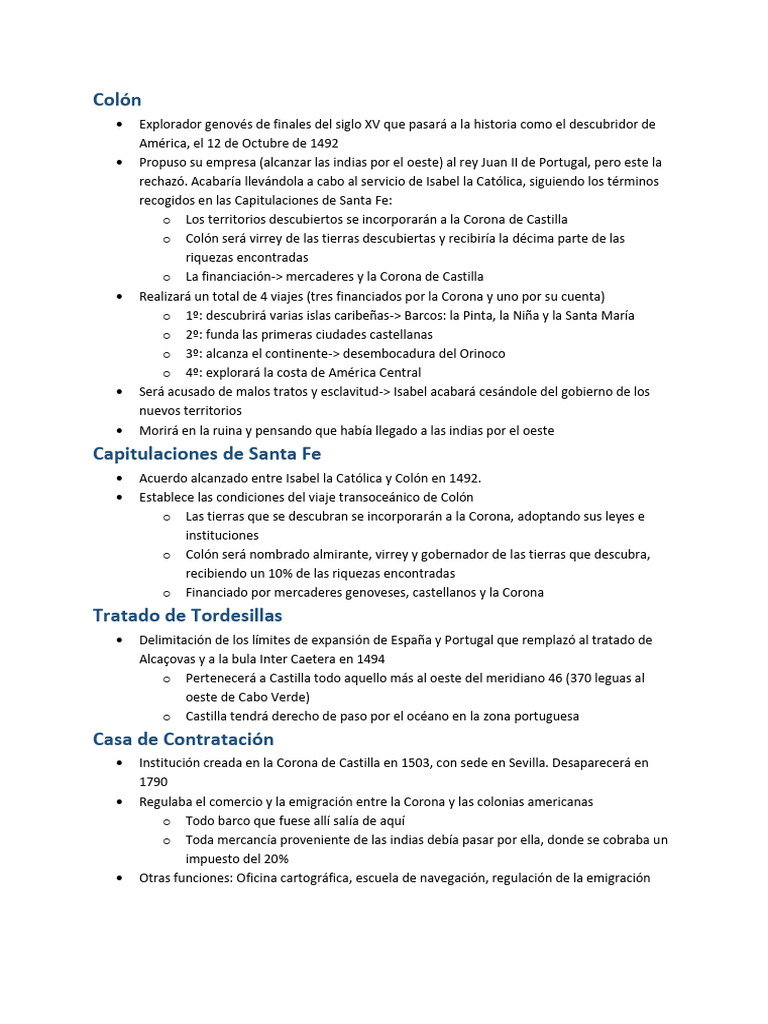 Concreciones | PDF | Imperio español | España