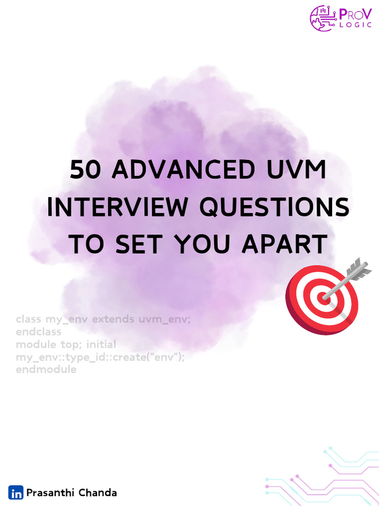 Advanced UVM Interview Prep | PDF | Transmission Control Protocol | Computer Engineering