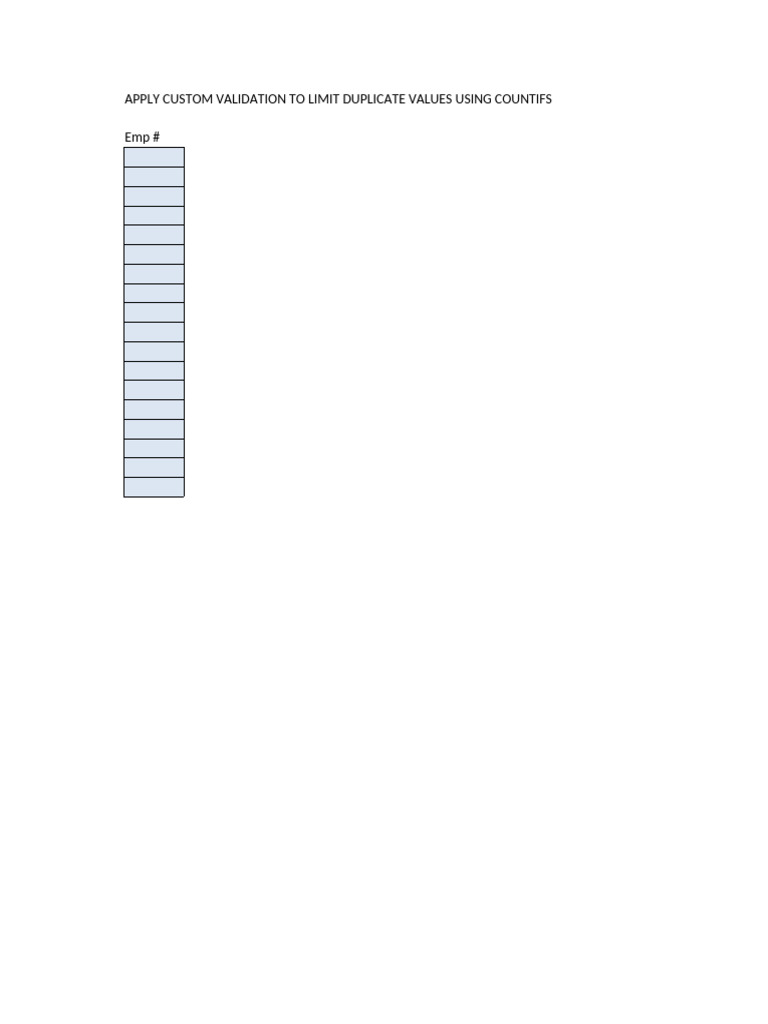 11 - Data Validation | PDF