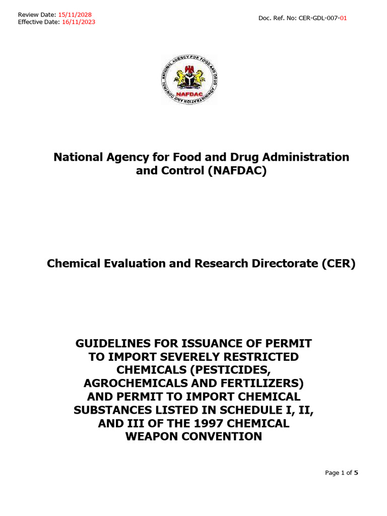 Guidelines-For-Issuance-Of-Permit-To-Import-Severely-Restricted ...