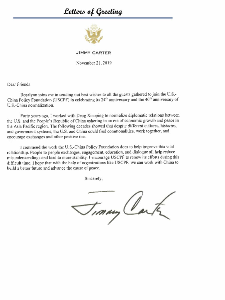 letter greetings | PDF