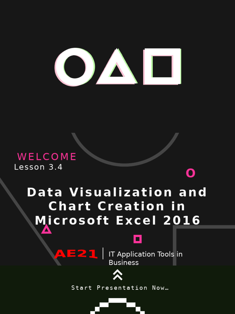 Data Visualization in Excel 2016 | PDF