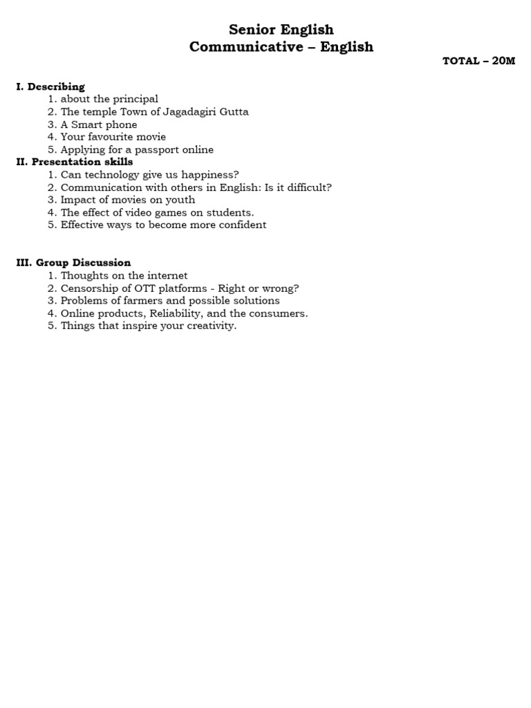 Imp Eng 2nd Year | PDF