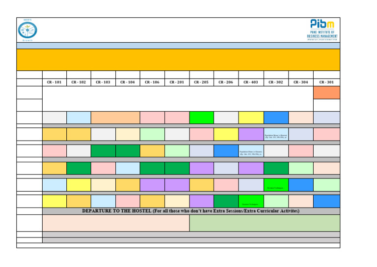 SEM 1 - PGDM, TT - Batch 2024 - 26 - 18th Oct, 2024 | PDF | Master Of ...
