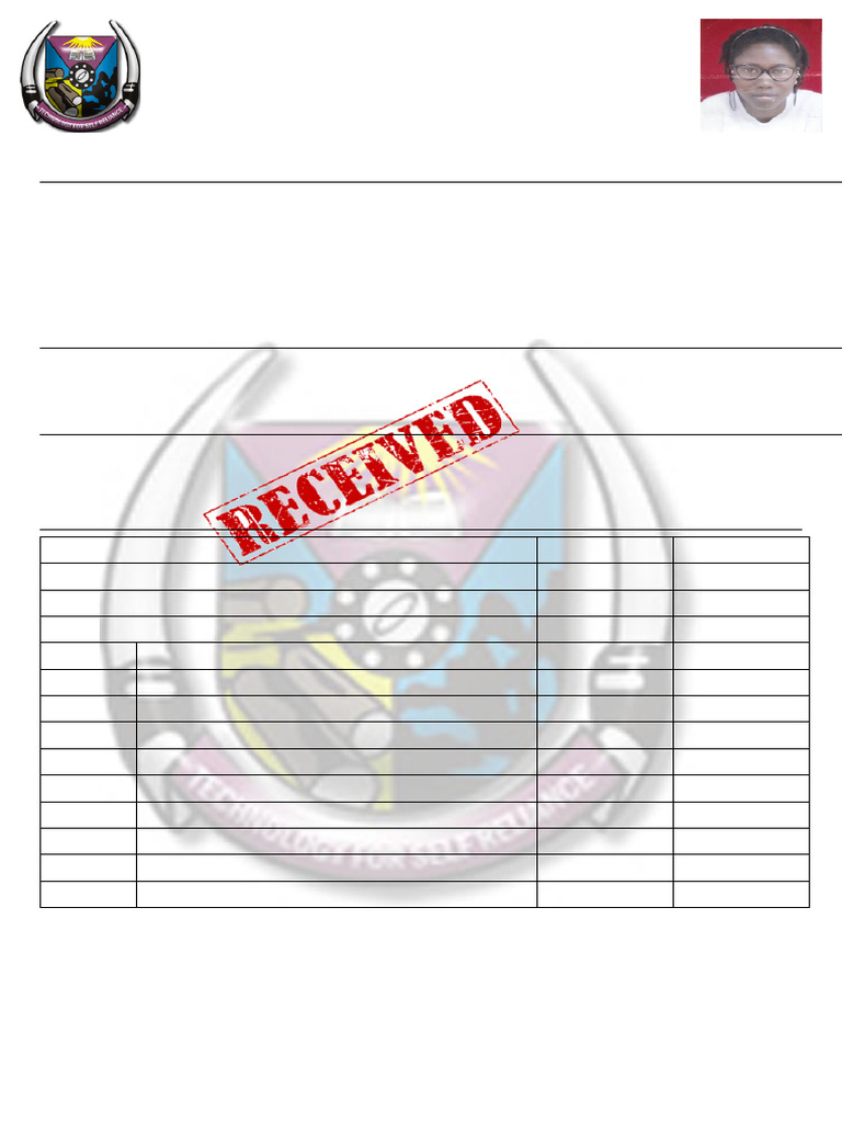 Balogun Blessing Sade-UTME-Acknowledgement Slip | PDF