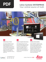 Leica Cyclone 3DR Specs for Experts | PDF | Computing