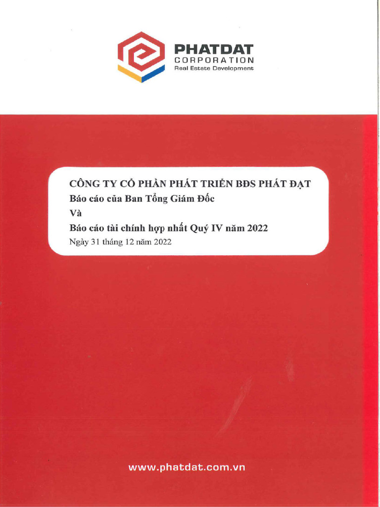 PDR BCTC Hop Nhat Q4 - 2022 | PDF