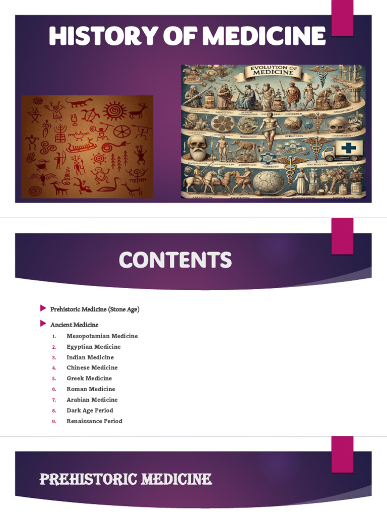 Evolution of Medicine Through Ages | PDF