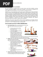 Quick At-Home Barre Workout Guide | PDF | Anatomical Terms Of Motion ...