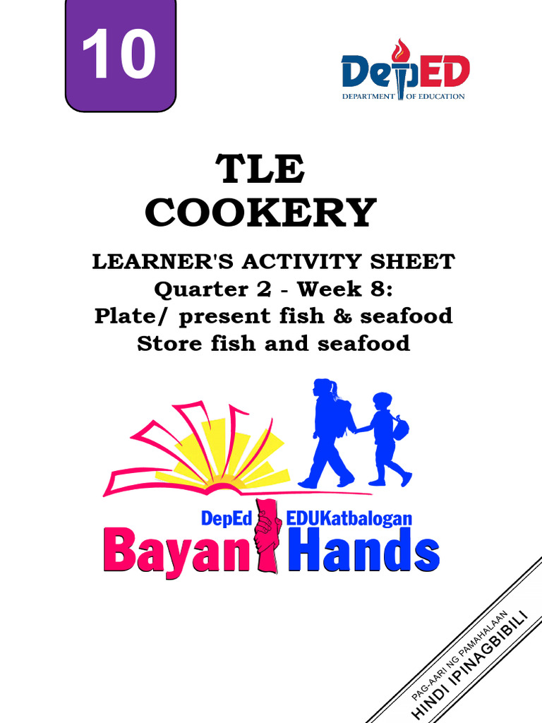 TLE10 Q2 LAS Week8 Cookery | PDF | Grilling | Sautéing