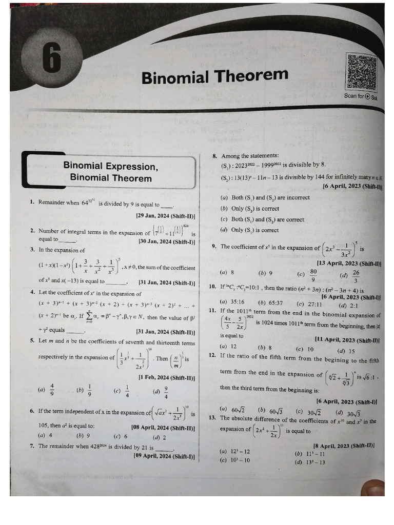 Binomial | PDF