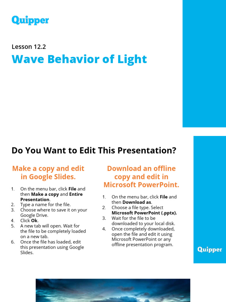 PS 2.2 Wave Behavior of Light | PDF | Diffraction | Waves