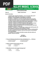 Class 9 SST Half Yearly Exam Sample Paper 2025-26 | PDF | French ...