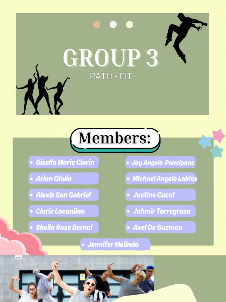 Modern Dances - Group 3 (Path-Fit) | PDF