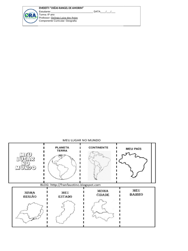 Meu Lugar No Mundo | PDF