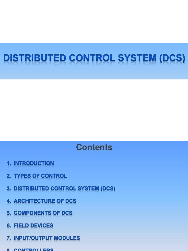 Dcs | PDF