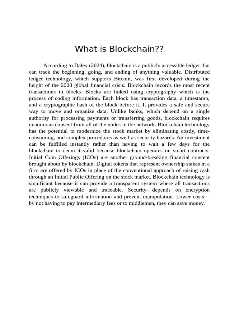 BLOCKCHAIN | PDF
