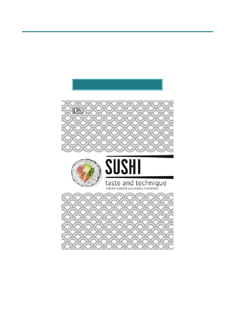 Cheap Best Sushi Taste and Technique All Chapters Included | PDF