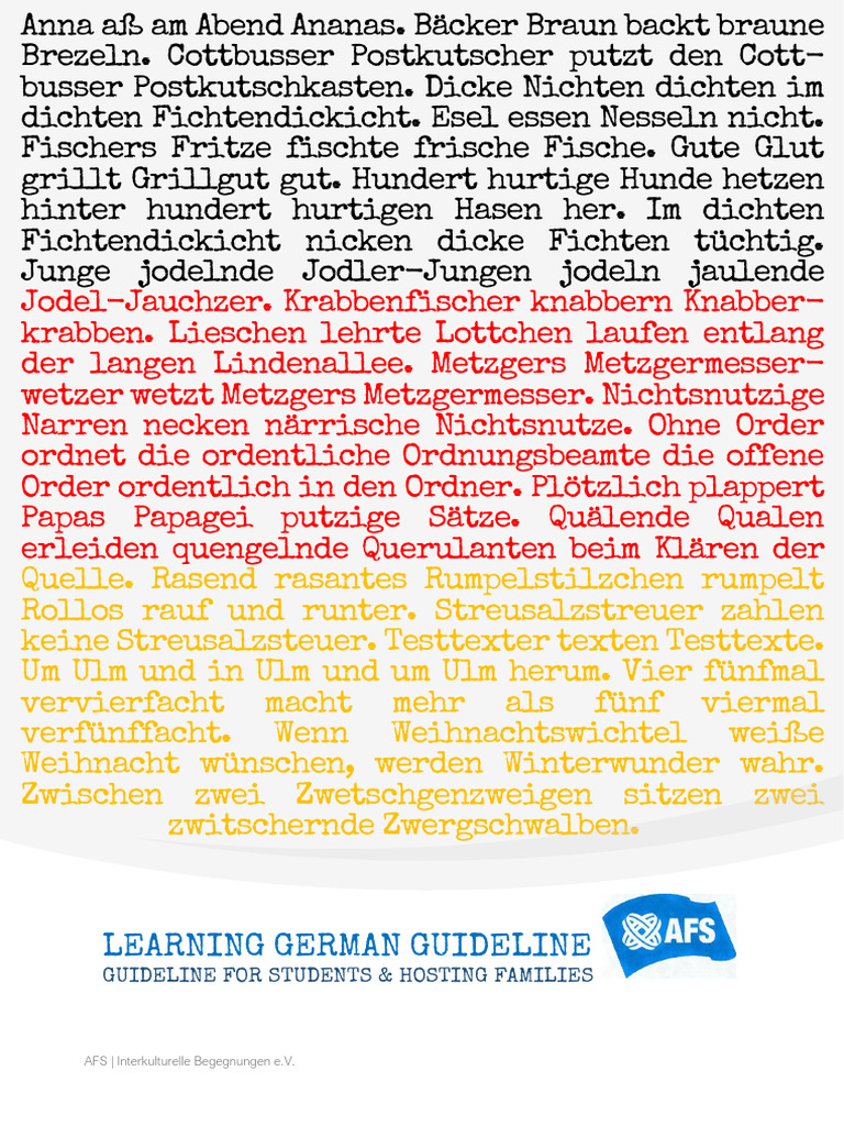 Learning German for Exchange Students | PDF | Ios | German Language