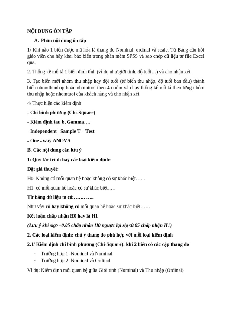 On tap giua ky | PDF