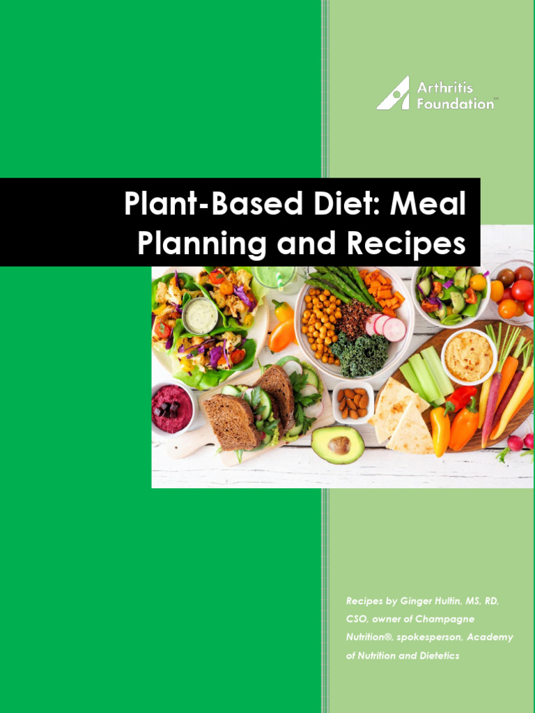 Plant Based-Diet PDF 8-12-21 | PDF | Meal | Hamburgers