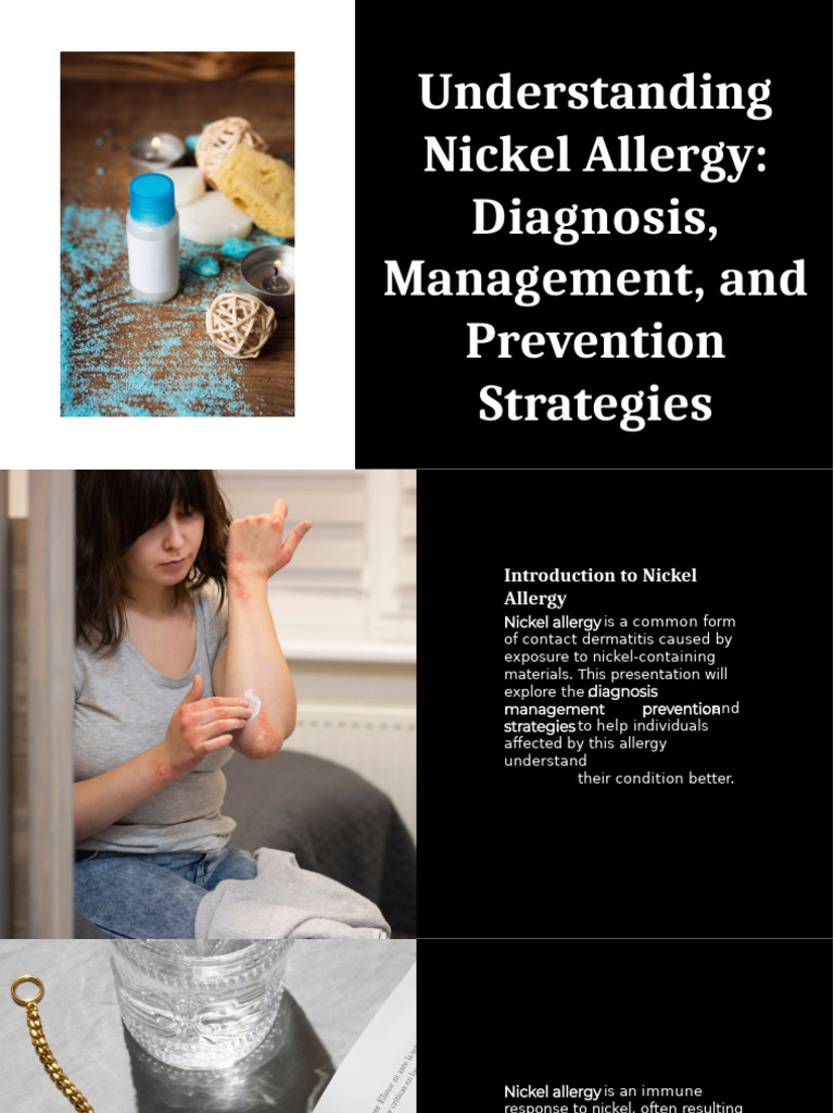 Slidesgo Understanding Nickel Allergy Diagnosis Management and ...