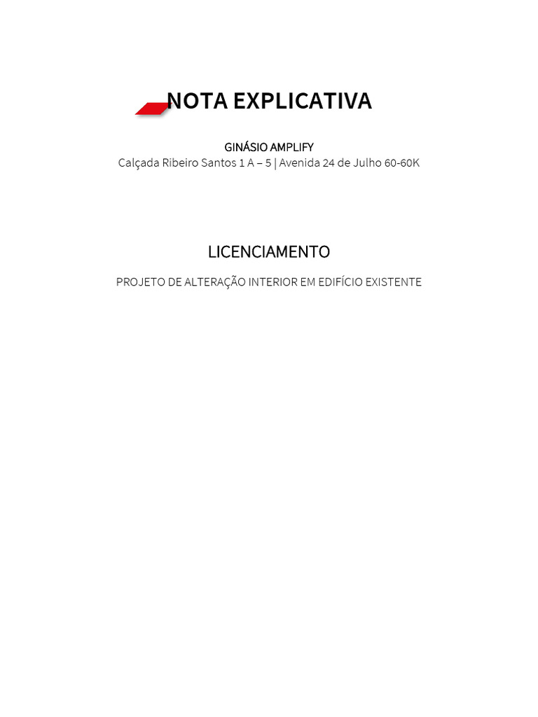 Nota Explicativa | PDF