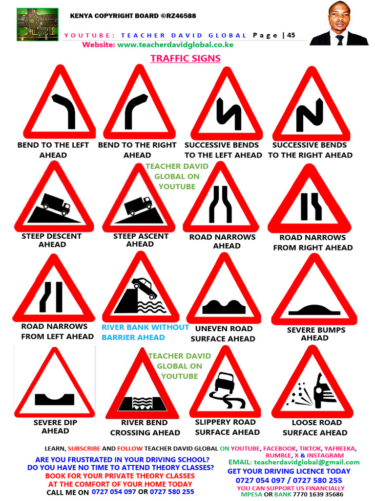 Traffic Signs | PDF | Traffic | Transport