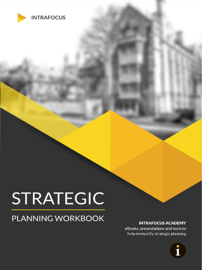 Strategic Planning Workbook Guide | PDF | Swot Analysis | Brand