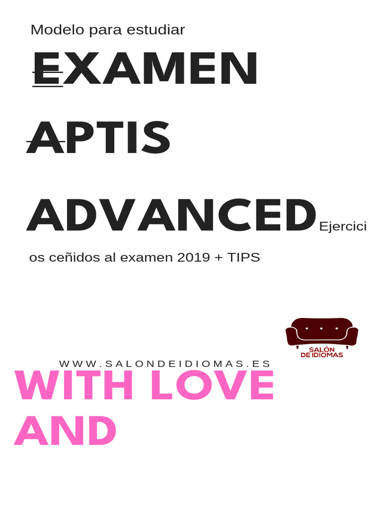 eBOOK Completo Aptis Advanced | PDF