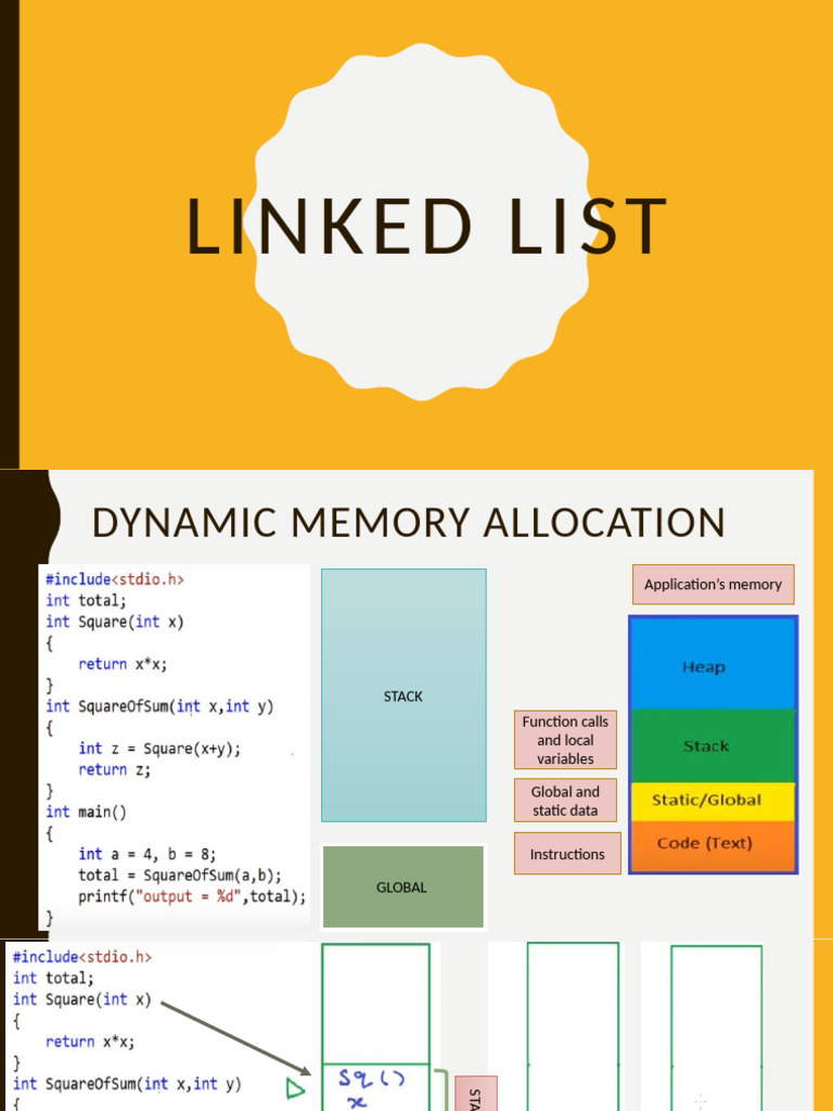 Unit 2 Linked List | PDF | Pointer (Computer Programming) | Computer ... Unit 2 Linked List | PDF | Pointer (Computer Programming) | Computer ...