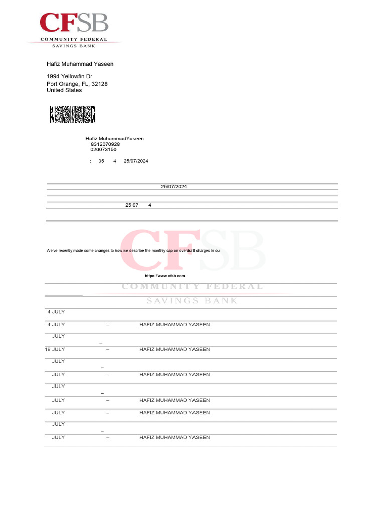 567635125-Promise-Timeyin-CFSB-Bank-Statement (2)-NEW EDITEDCopy | PDF ...
