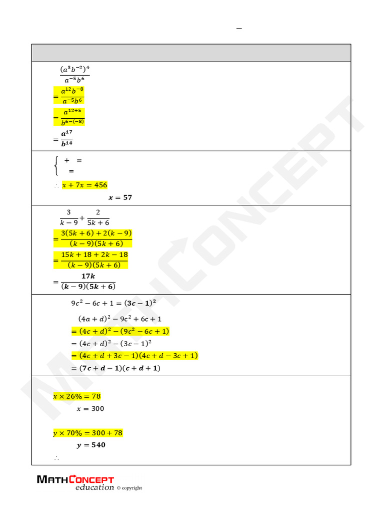 2022 HKDSE Math Paper 1 Solutions | PDF | Pi