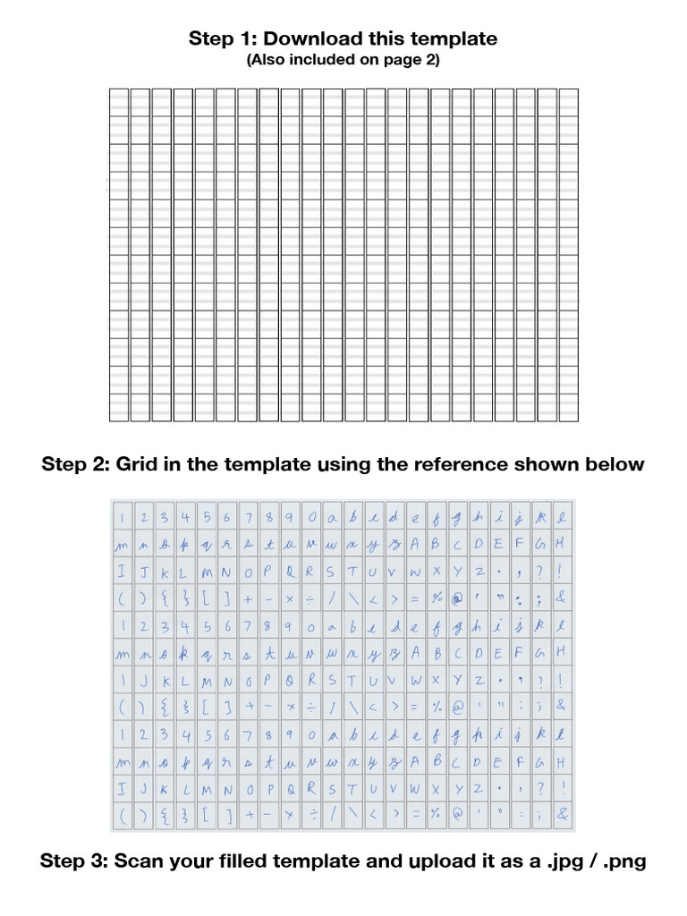 Upload Template | PDF