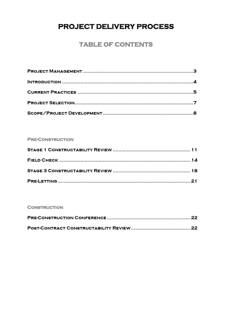 1 - Constructability Guide Book - Preventative Maintenance | PDF | Project Management ...