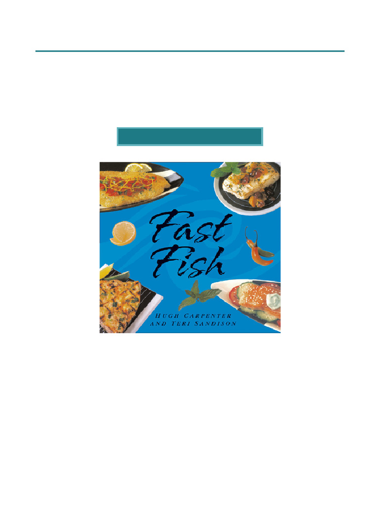 Try Fast Fish (A Cookbook) Full Chapter Download | PDF | Ice | Foods