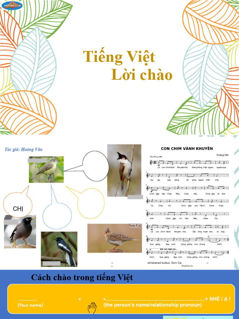 Lesson1_VietCam_CHAO_2024 | PDF