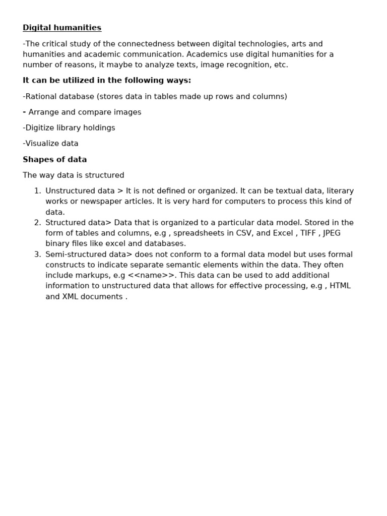 Digital Humanities | PDF