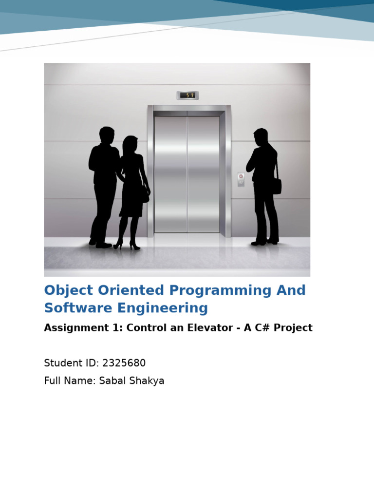 CIS116-2 StudentID 2325680 Sabal Shakya Assignment1 | PDF | Databases | Elevator
