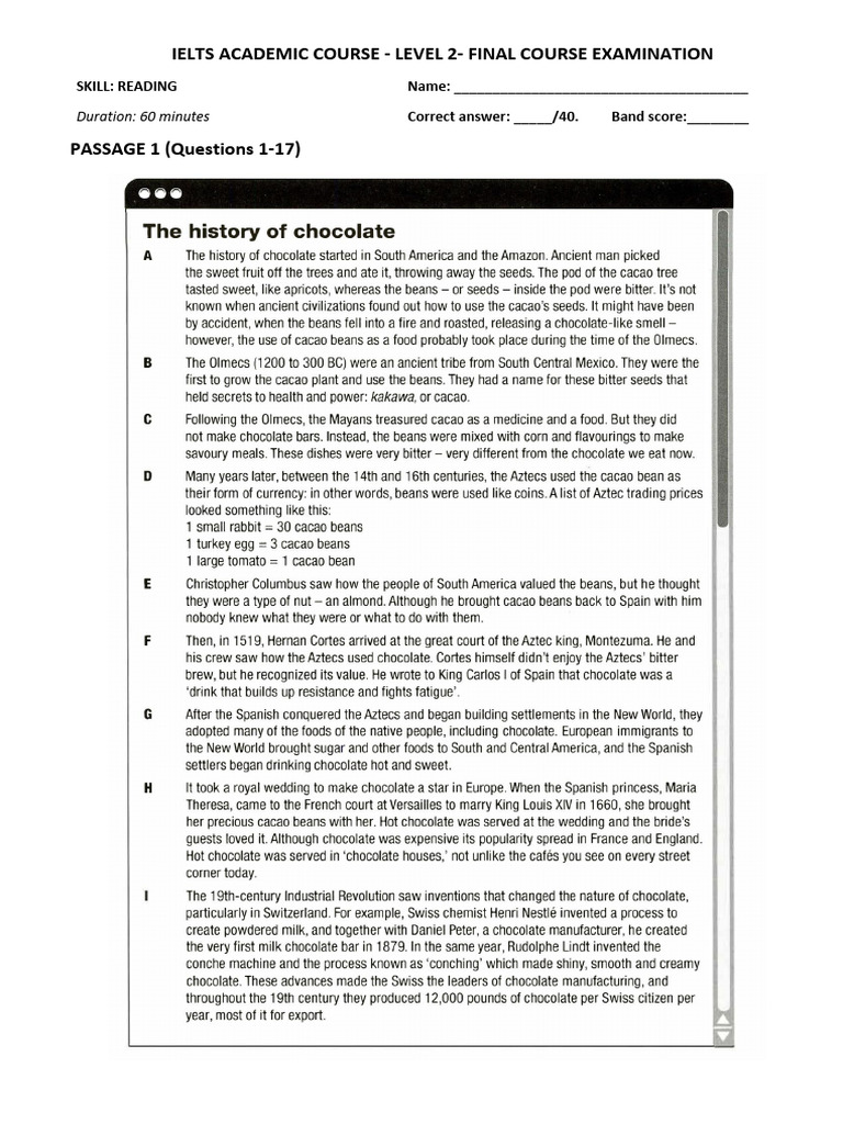 Great Depression Reading Comprehension Test | PDF | Odor | Great Depression
