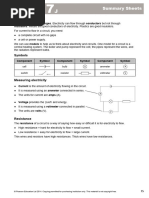 Models of Electrical Circuits - BBC Bitesize | PDF | Series And ...