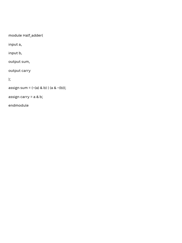 XOR Gate Module | PDF